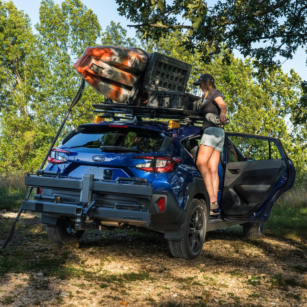 DEK™ - Crossbar Mounted Rooftop Platform Rack – Kuat Racks