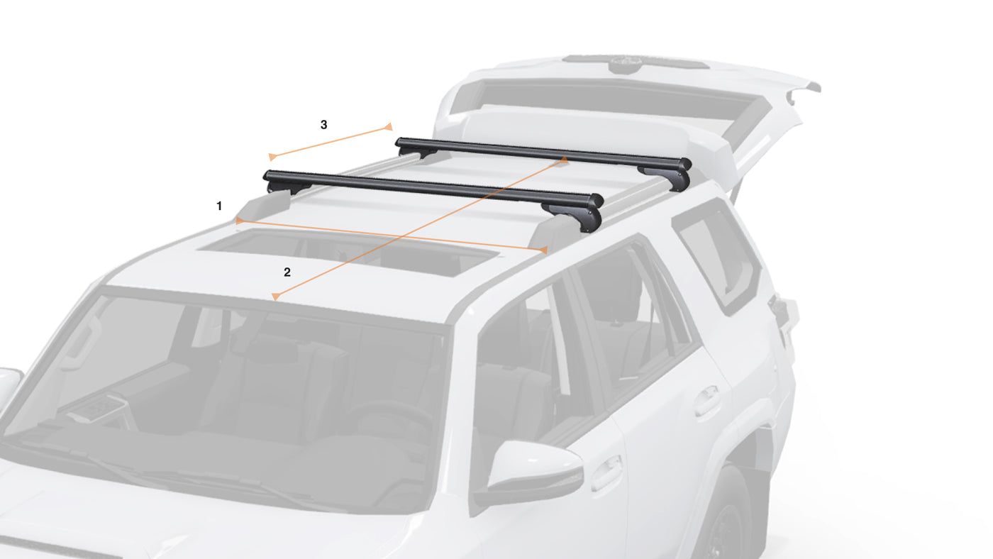 DEK™ - Crossbar Mounted Rooftop Platform Rack – Kuat Racks